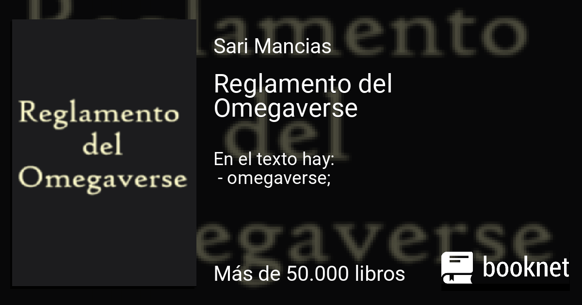 Reglamento del Omegaverse leer libro en línea en Booknet