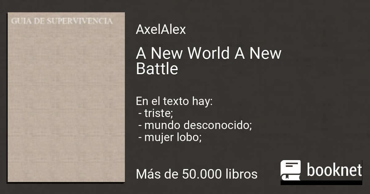 A New World A New Battle leer libro en línea en Booknet
