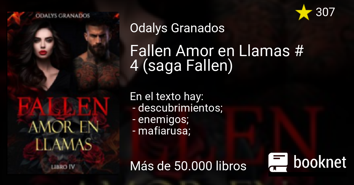 Fallen Amor en Llamas # 4 (saga Fallen) leer libro en línea en Booknet