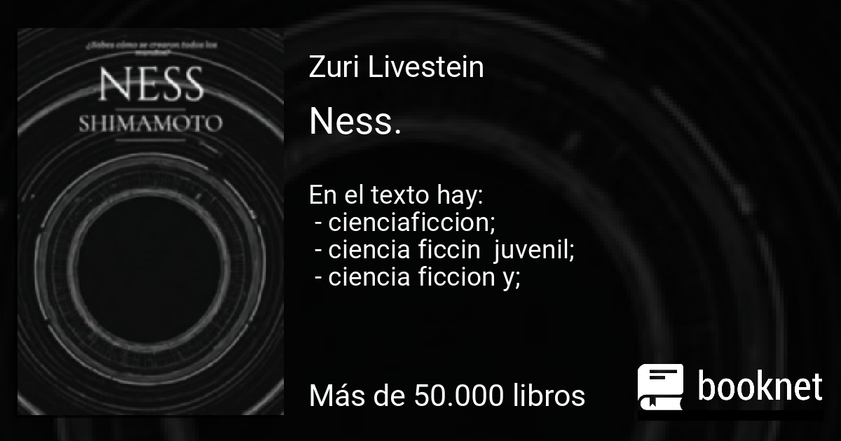 Ness. leer libro en línea en Booknet