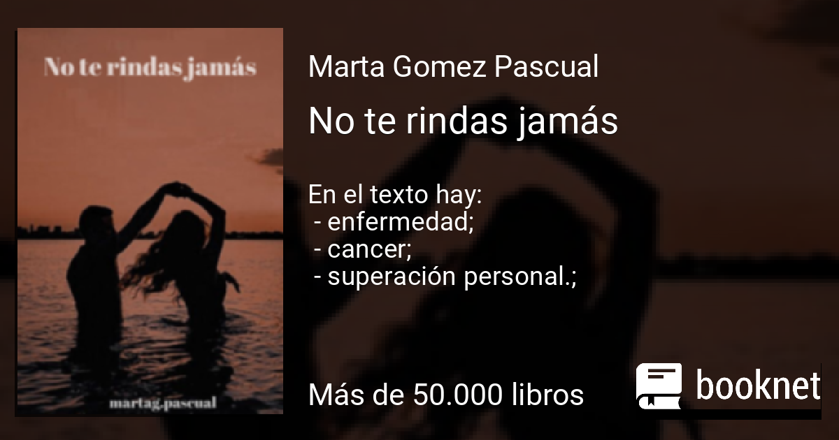 No te rindas jamás leer libro en línea en Booknet