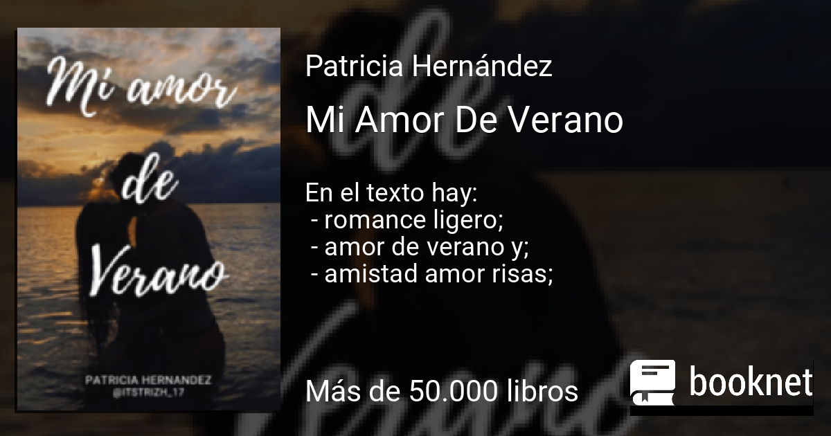 Mi Amor De Verano leer libro en línea en Booknet