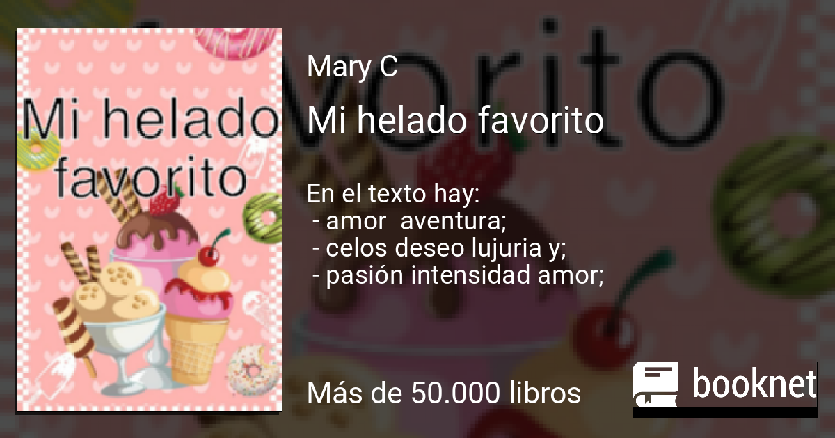 Mi helado favorito leer libro en línea en Booknet