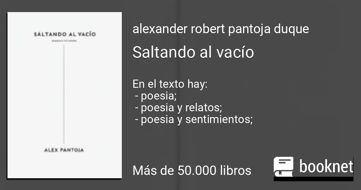Saltando al vacío leer libro en línea en Booknet