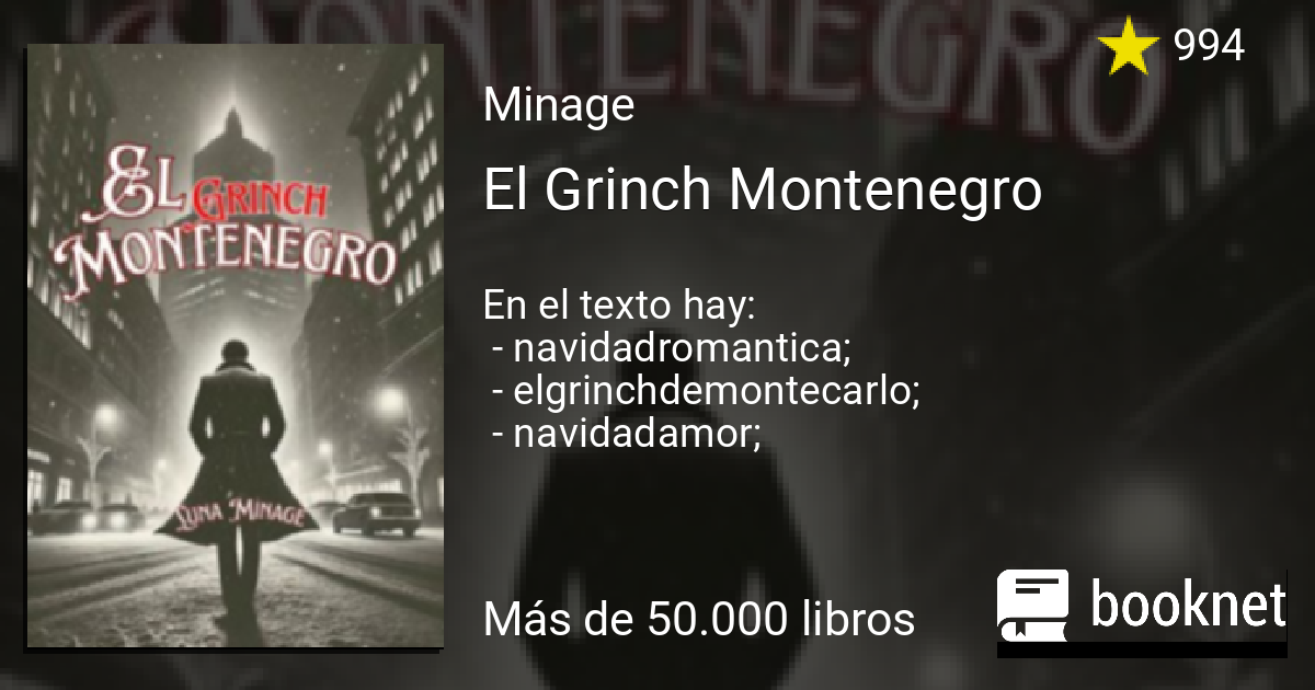 El Grinch Montenegro leer libro en línea en Booknet