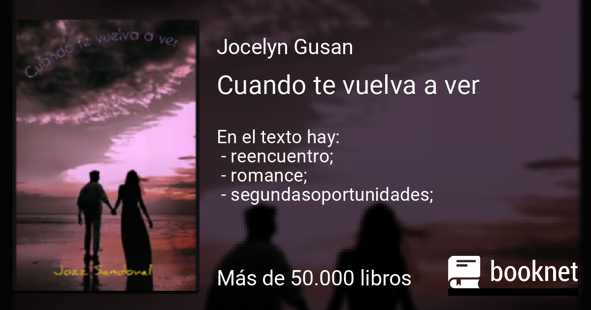 Cuando te vuelva a ver leer libro en línea en Booknet