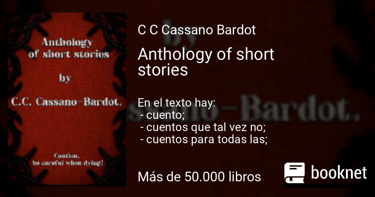 Anthology of short stories leer libro en línea en Booknet
