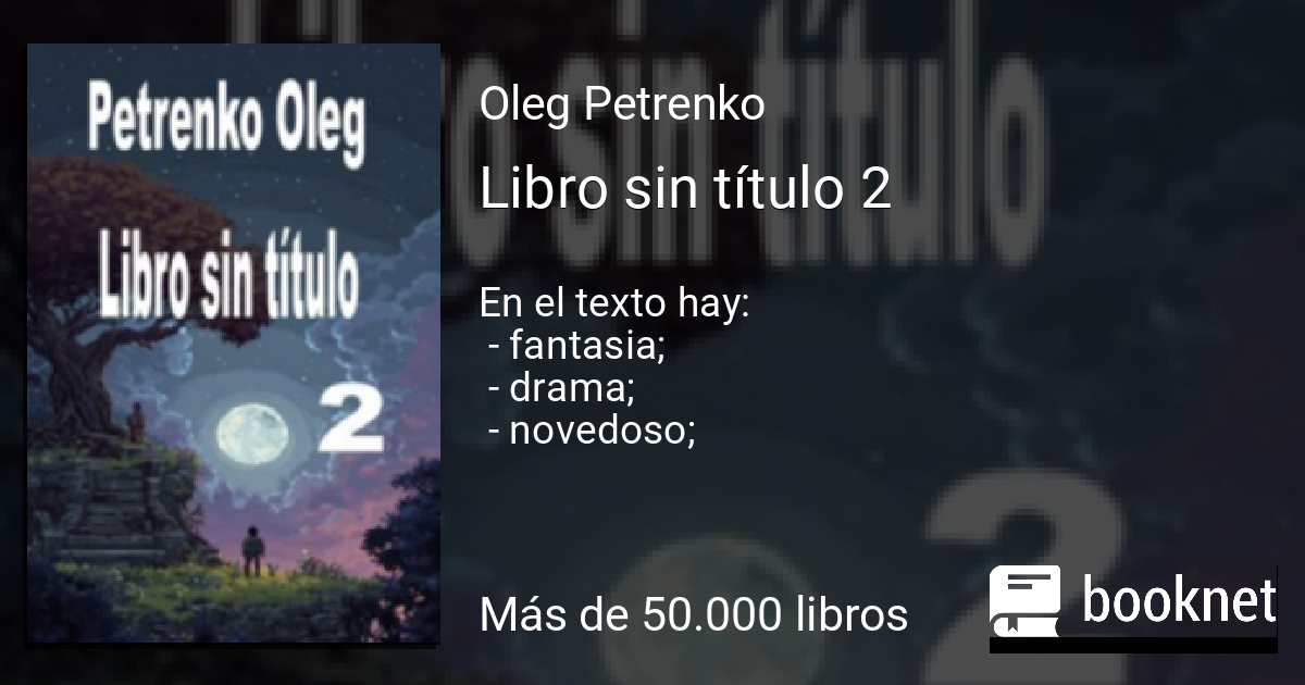 Libro sin título 2 leer libro en línea en Booknet