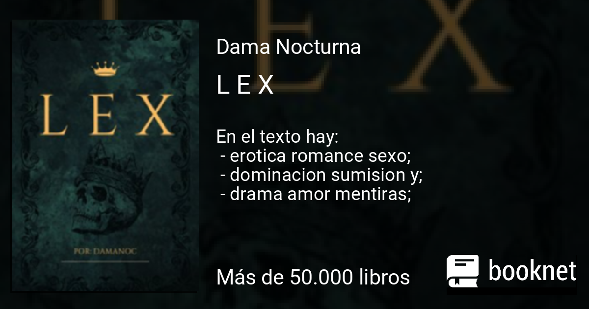 L E X leer libro en línea en Booknet
