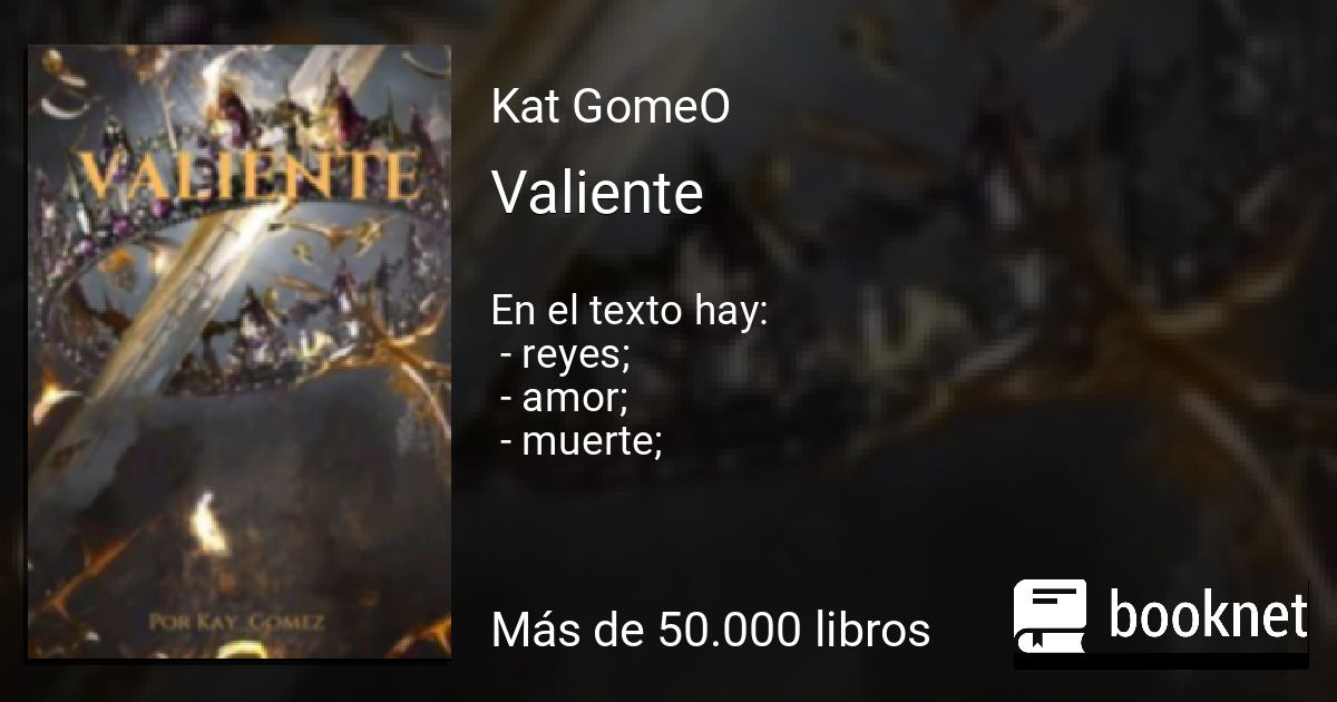 Valiente leer libro en línea en Booknet