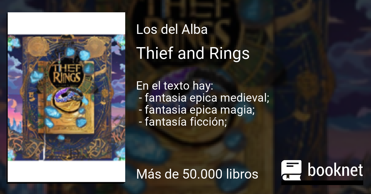 Thief and Rings leer libro en línea en Booknet