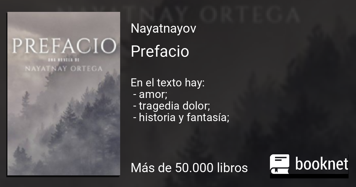 Prefacio leer libro en línea en Booknet