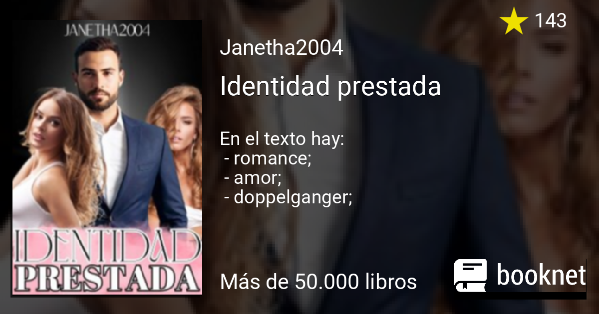 Identidad prestada leer libro en línea en Booknet