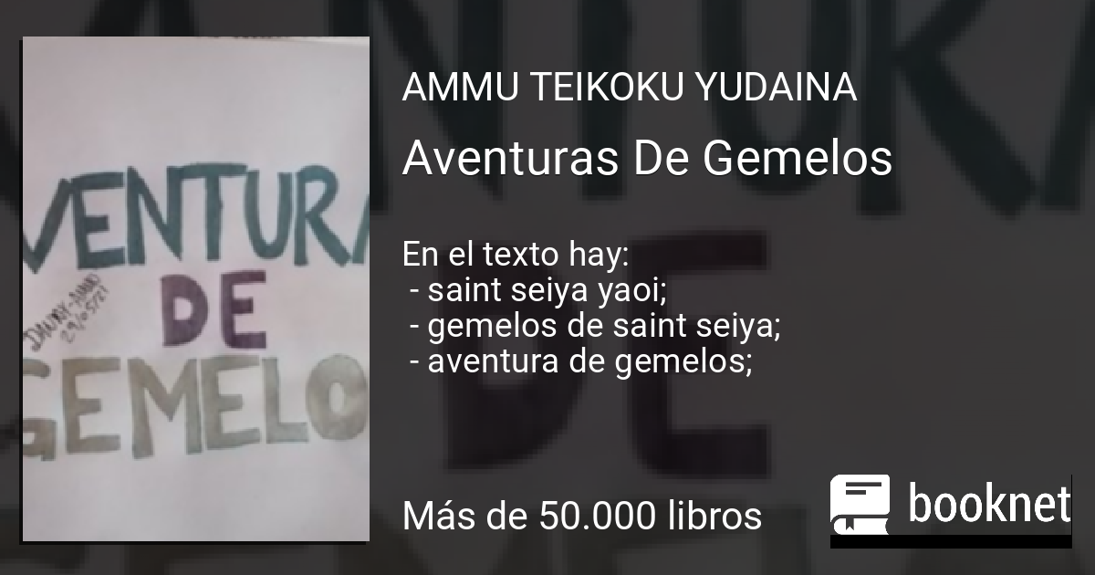 Aventuras De Gemelos leer libro en línea en Booknet