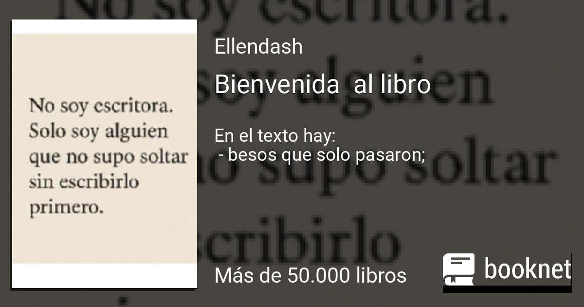 Bienvenida al libro leer libro en línea en Booknet