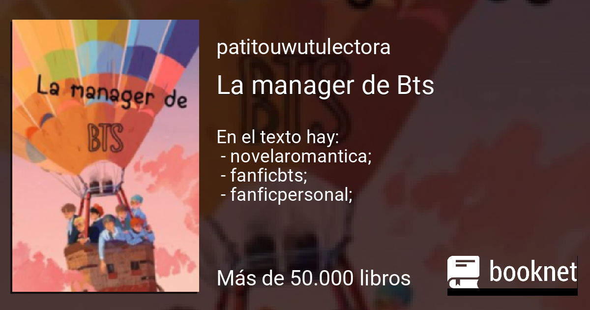 La manager de Bts leer libro en línea en Booknet
