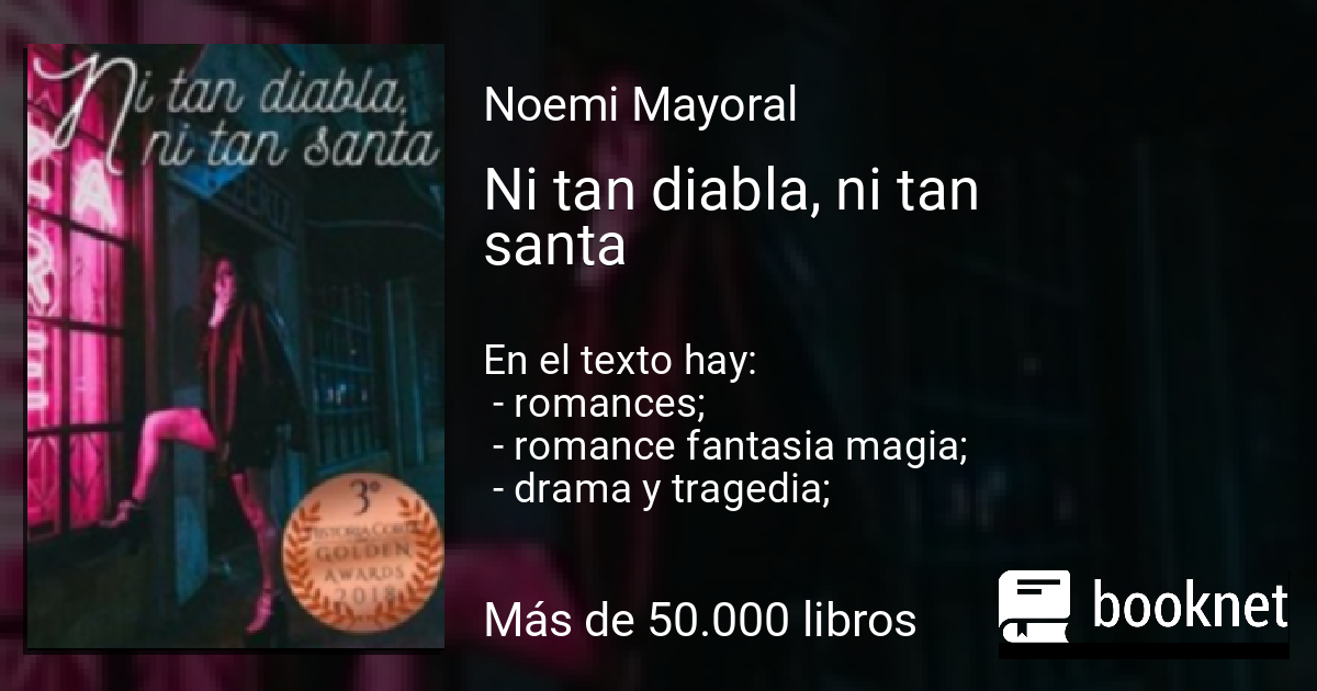 Ni tan diabla, ni tan santa Leer libros online en Booknet