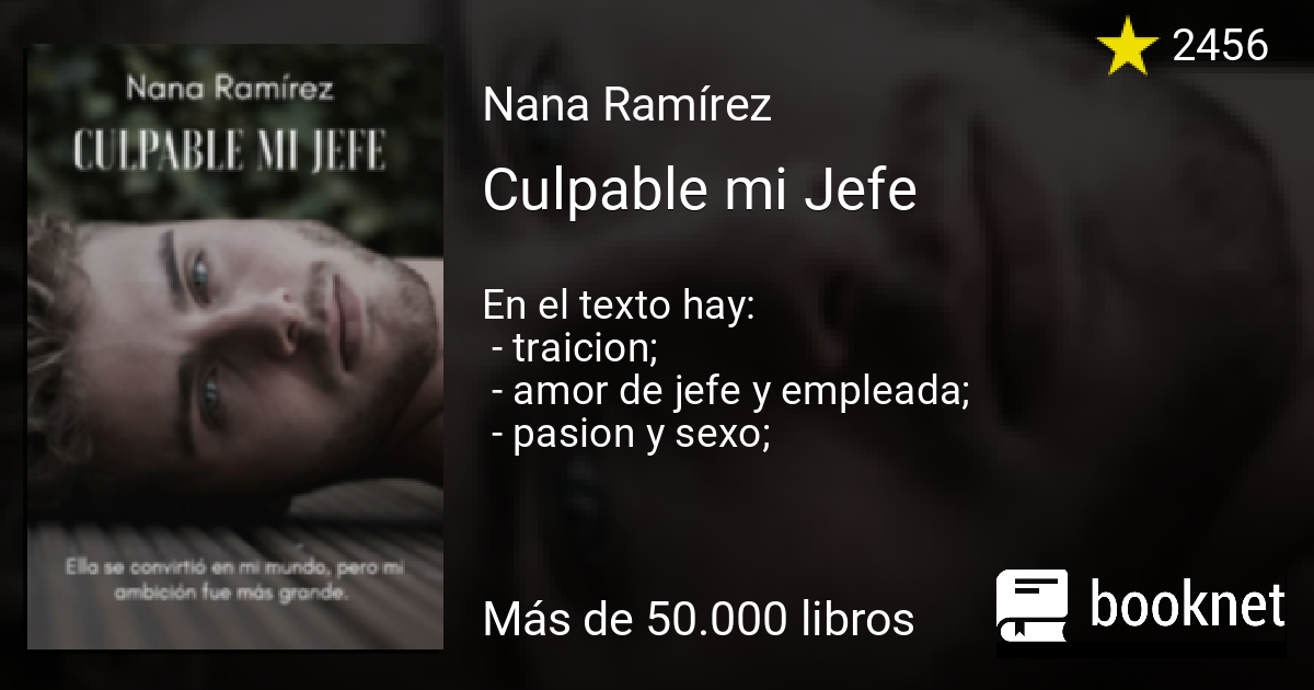 Culpable mi Jefe leer libro en línea en Booknet