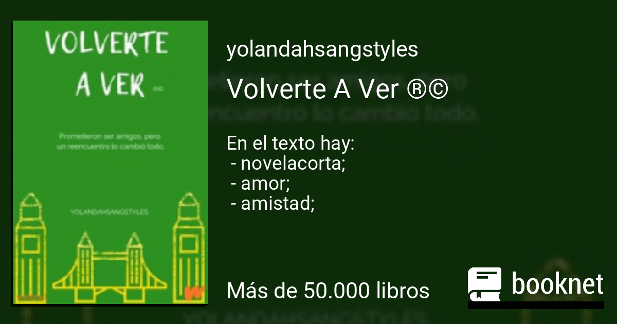Volverte A Ver ®© leer libro en línea en Booknet