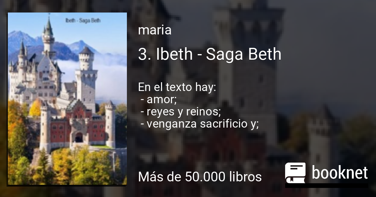 3. Ibeth - Saga Beth leer libro en línea en Booknet